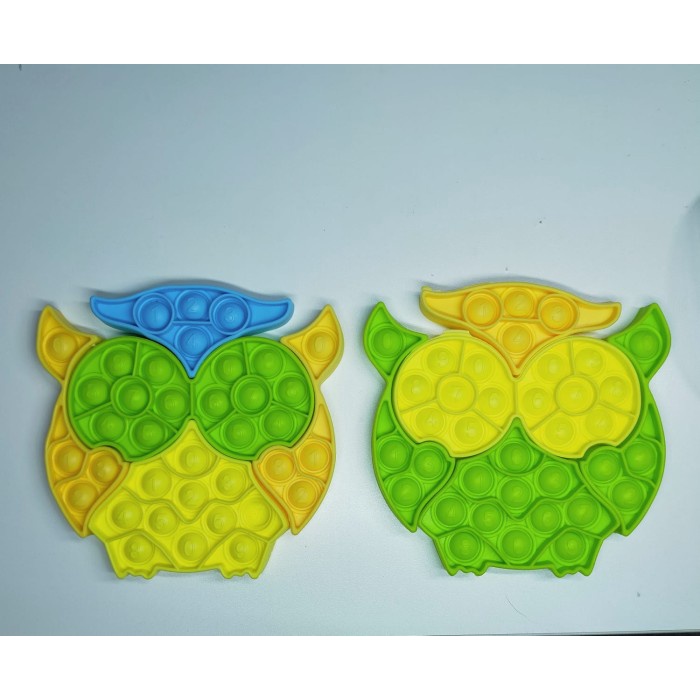 Jual pop it fidget toy popit pop bubble push Puzzle Kumbang Kupu2 Owl ...