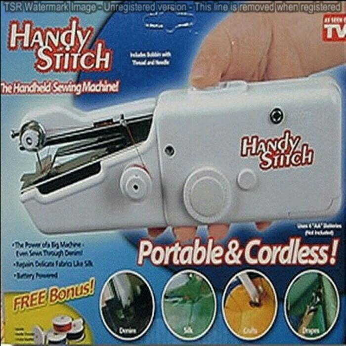 Jual Handy Stitch / Mesin Jahit Genggam Mini Portable / Sewing Machine ...