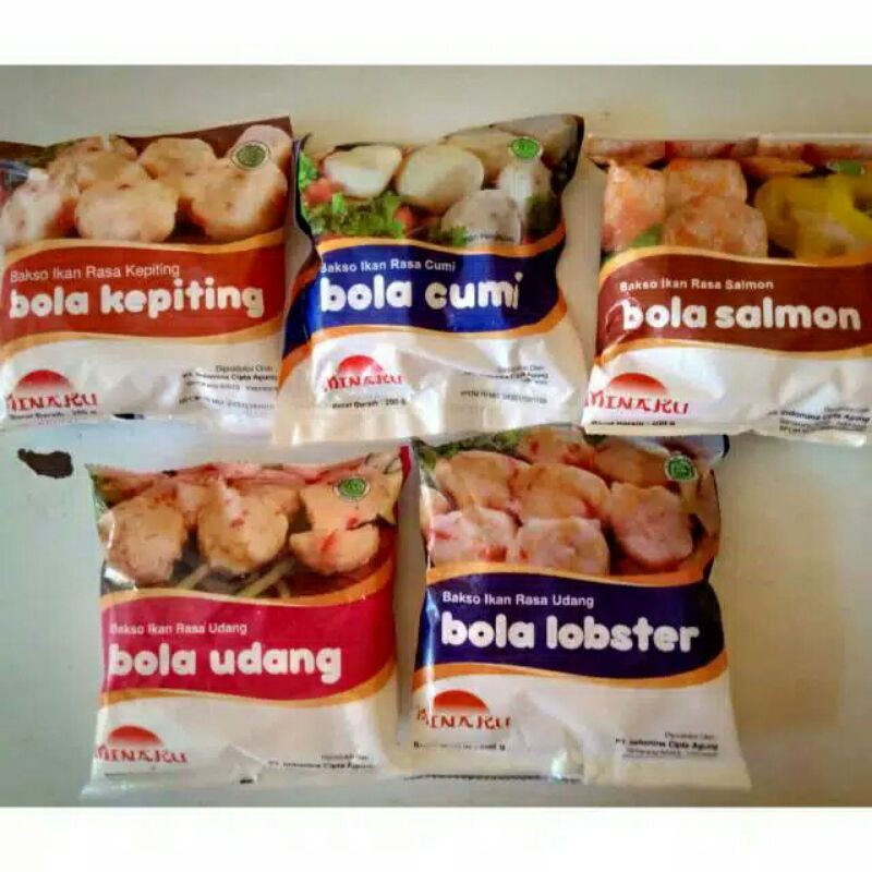 Jual Minaku Bola-bola Mix 200g / Frozen food | Shopee Indonesia