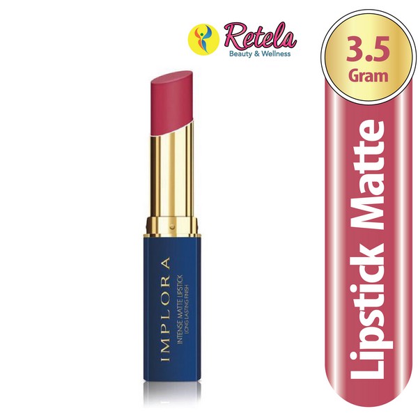 Jual Implora Intense Matte Lipstick 01 Cherry Crush 3.5G | Shopee Indonesia
