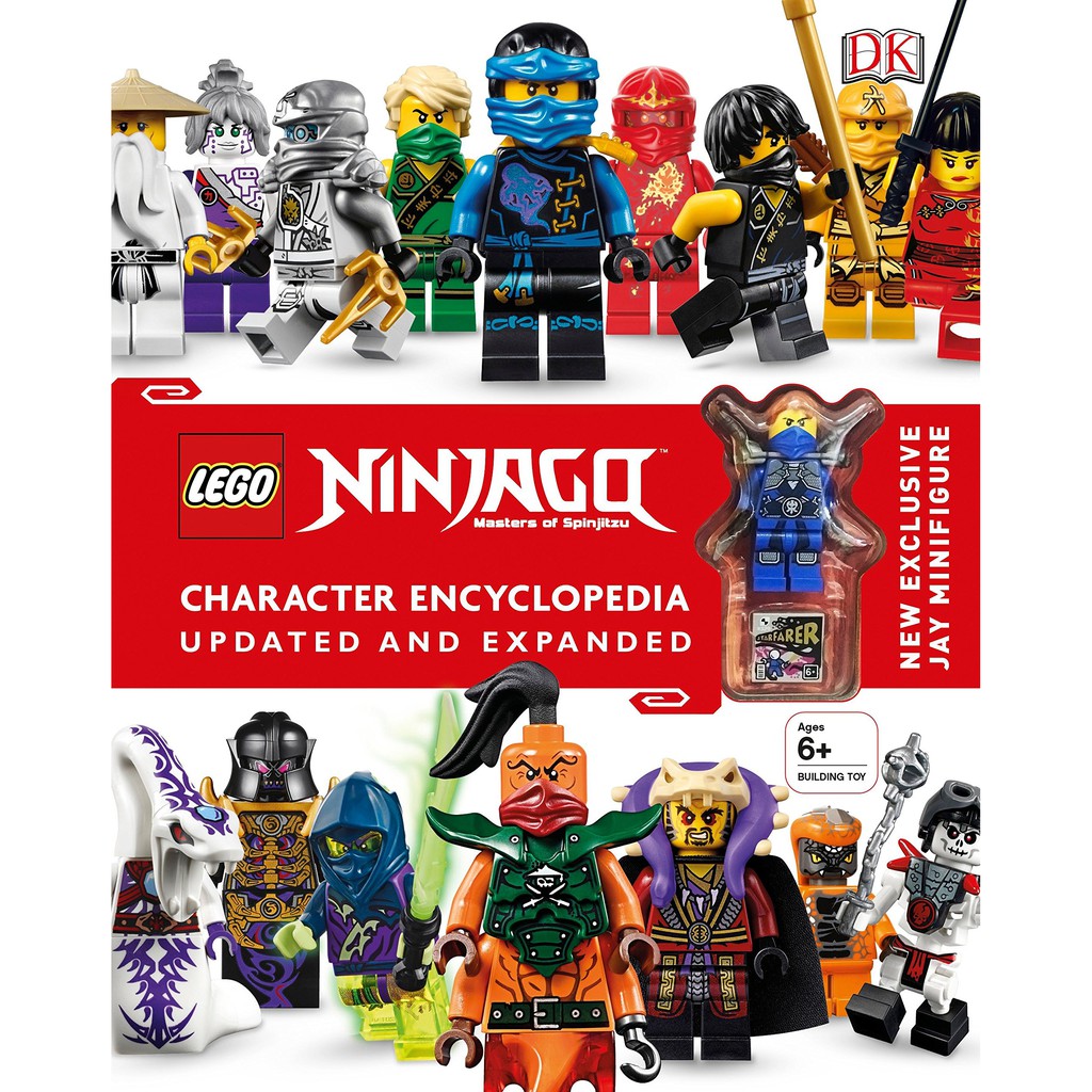 Jual LEGO NINJAGO Character Encyclopedia Updated & Expanded HC - Jay ...