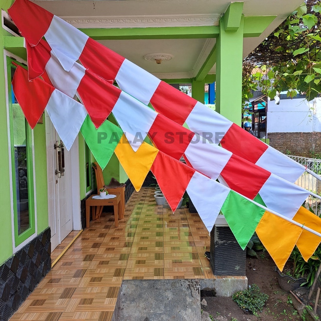 Jual BENDERA UMBUL - UMBUL GERGAJI POLOS | Shopee Indonesia