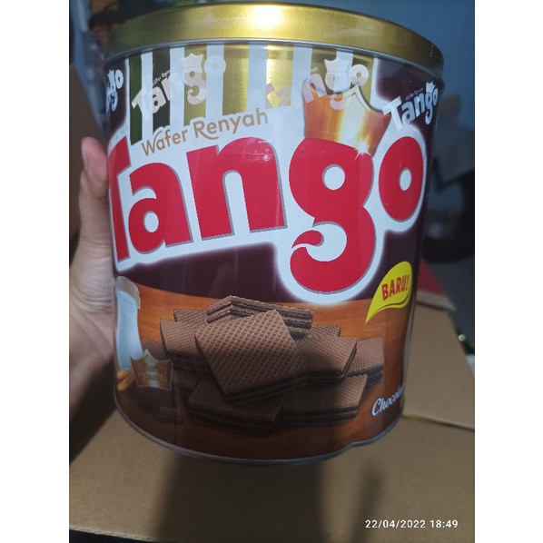 Jual tango wafer coklat redy stok tanggo wafer kaleng 300gr exp aman ...