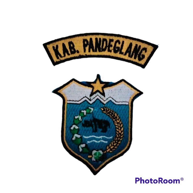 Jual Logo Bordir Kabupaten Pandeglang / Logo Kabupaten Pandeglang ...