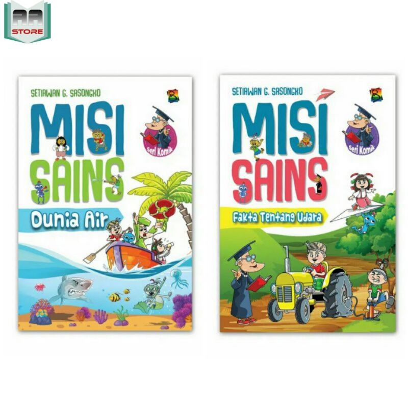 Jual Buku Pengetahuan Anak - Komik Anak - Seri Misi Sains | Shopee ... Jual Buku Pengetahuan Anak - Komik Anak - Seri Misi Sains | Shopee ...
