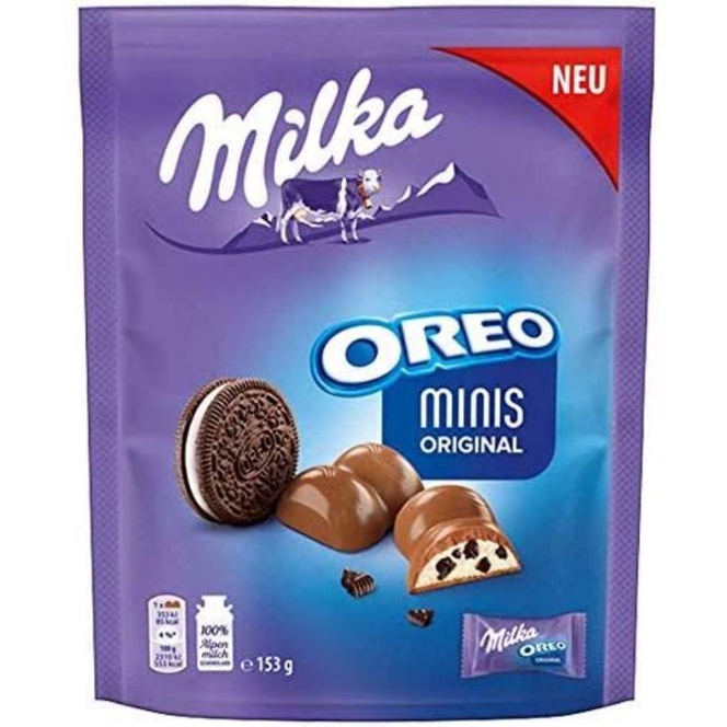 Jual Milka Oreo Minis Original, 153gr | Shopee Indonesia