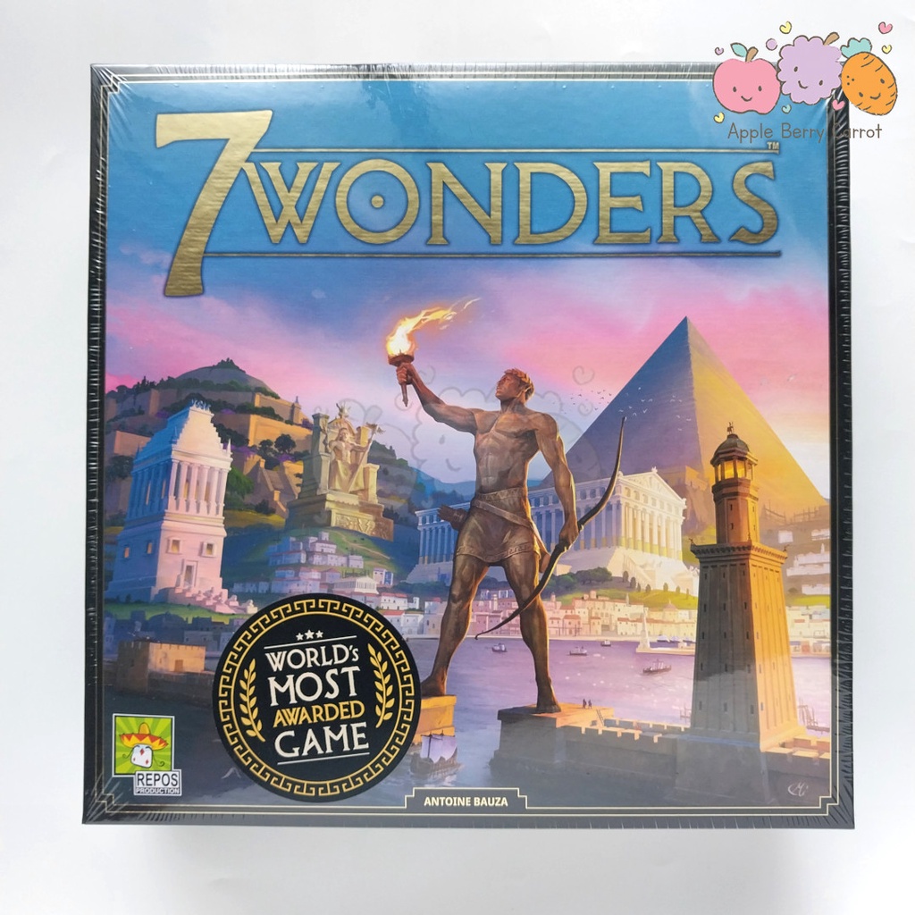 Jual 7 Wonders boardgame 10+ years 30 min 7wonders wonder board game ...