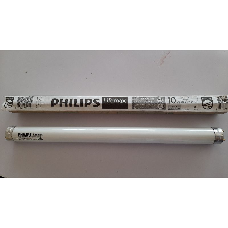 Jual Lampu TL/Neon Philips 10 Watt - Cahaya Putih | Shopee Indonesia