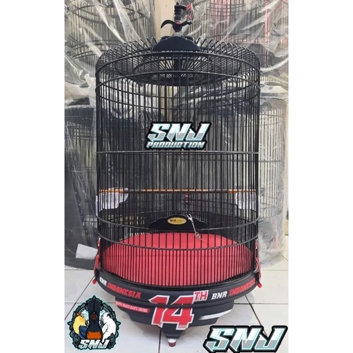 Jual Sangkar Murai BnR PVC Decal 14 Tahun Kandang Murai BnR PVC Decal ...