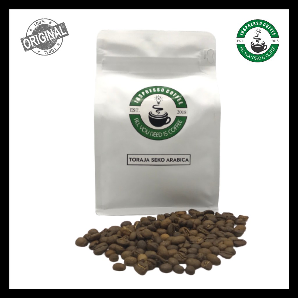 Jual 250gr - KOPI ARABICA TORAJA SEKO (ROASTED) | Shopee Indonesia