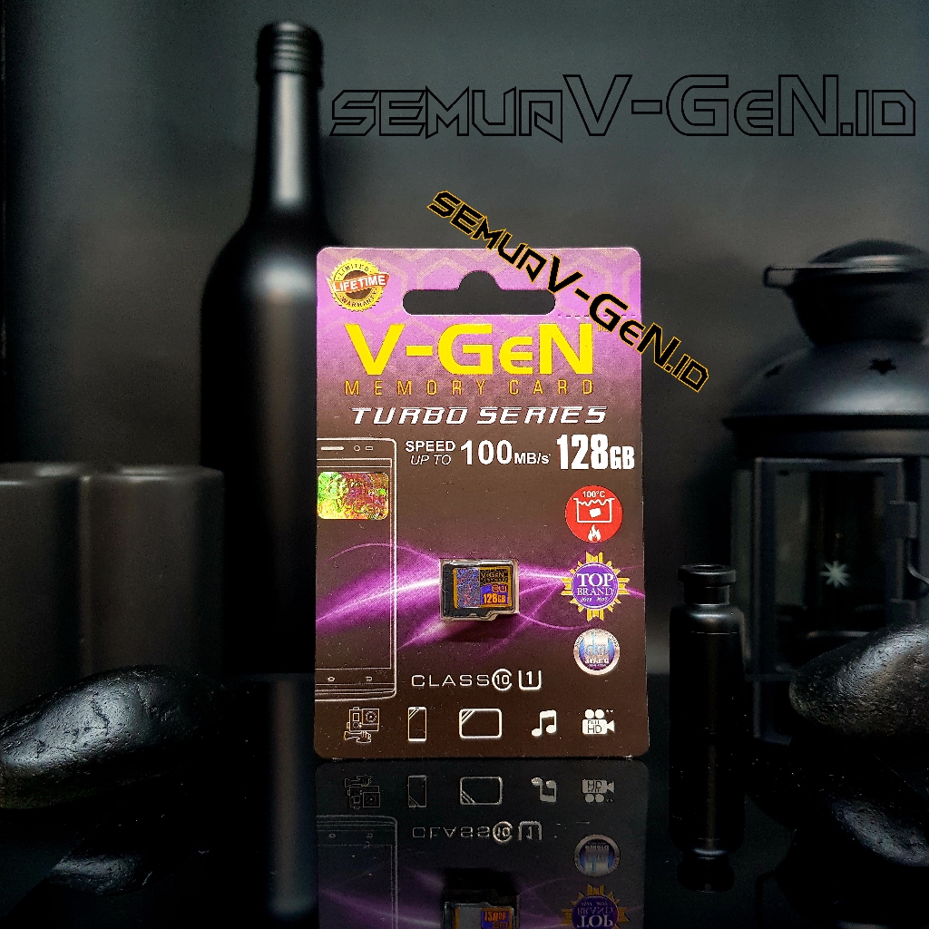 Jual MicroSD 128gb Class 10 Turbo 100MBps V-GeN | Micro SD 128 GB ...