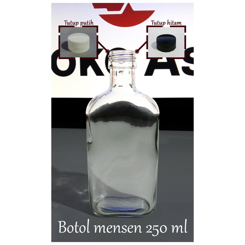 Jual Botol Gepeng/Mensen ukuran 250 ml | Shopee Indonesia