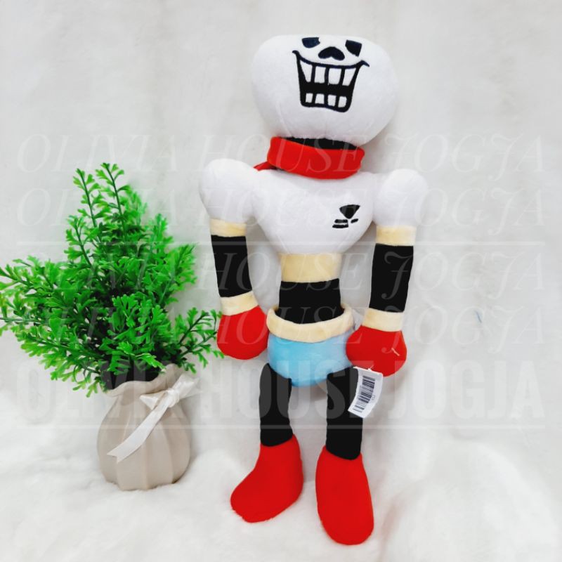 Jual Boneka Papyrus Sans Undertale Boneka Sans Undertale Papyrus Merah ...