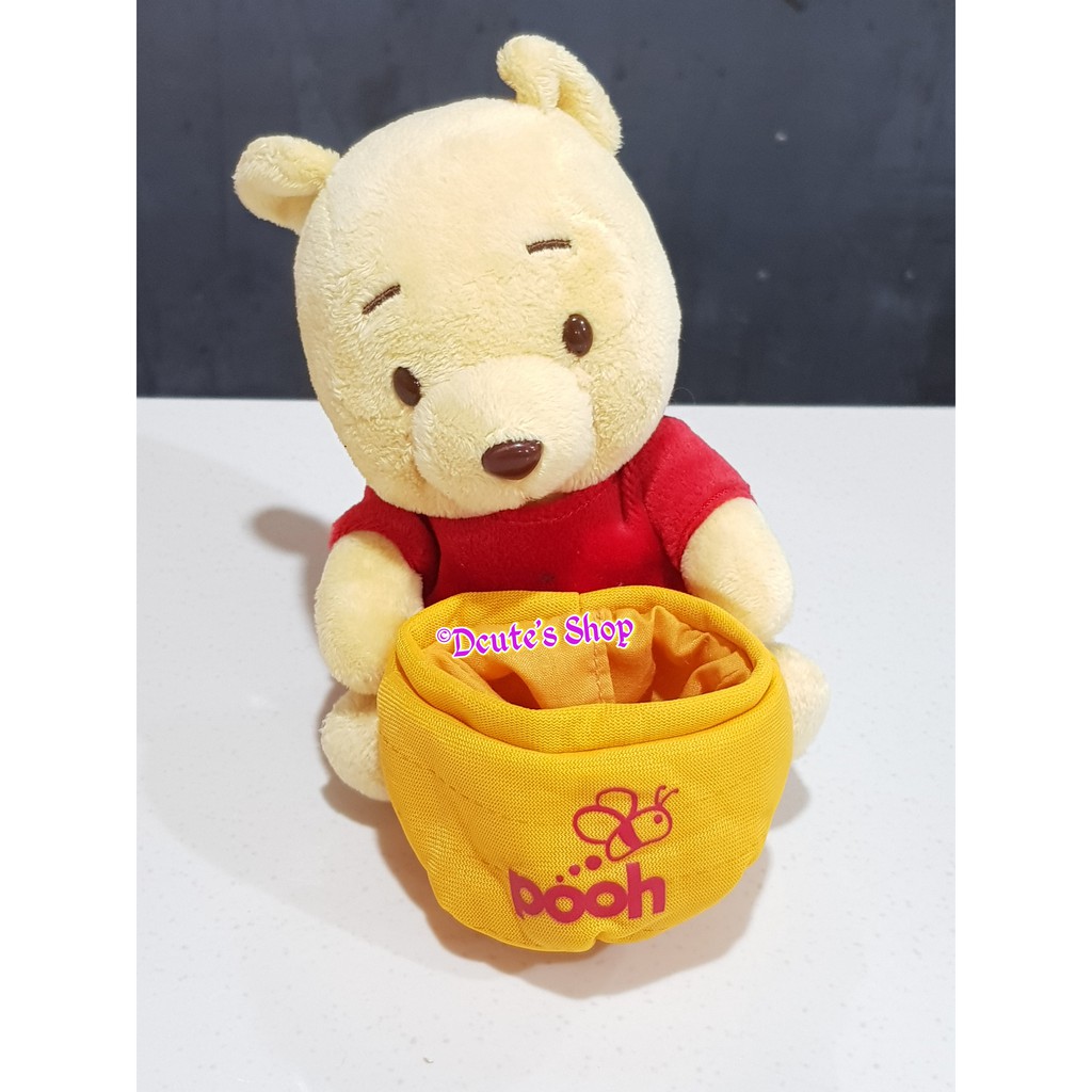 Jual Boneka Baby Winnie The Pooh with pouch Original Disney Baby ...