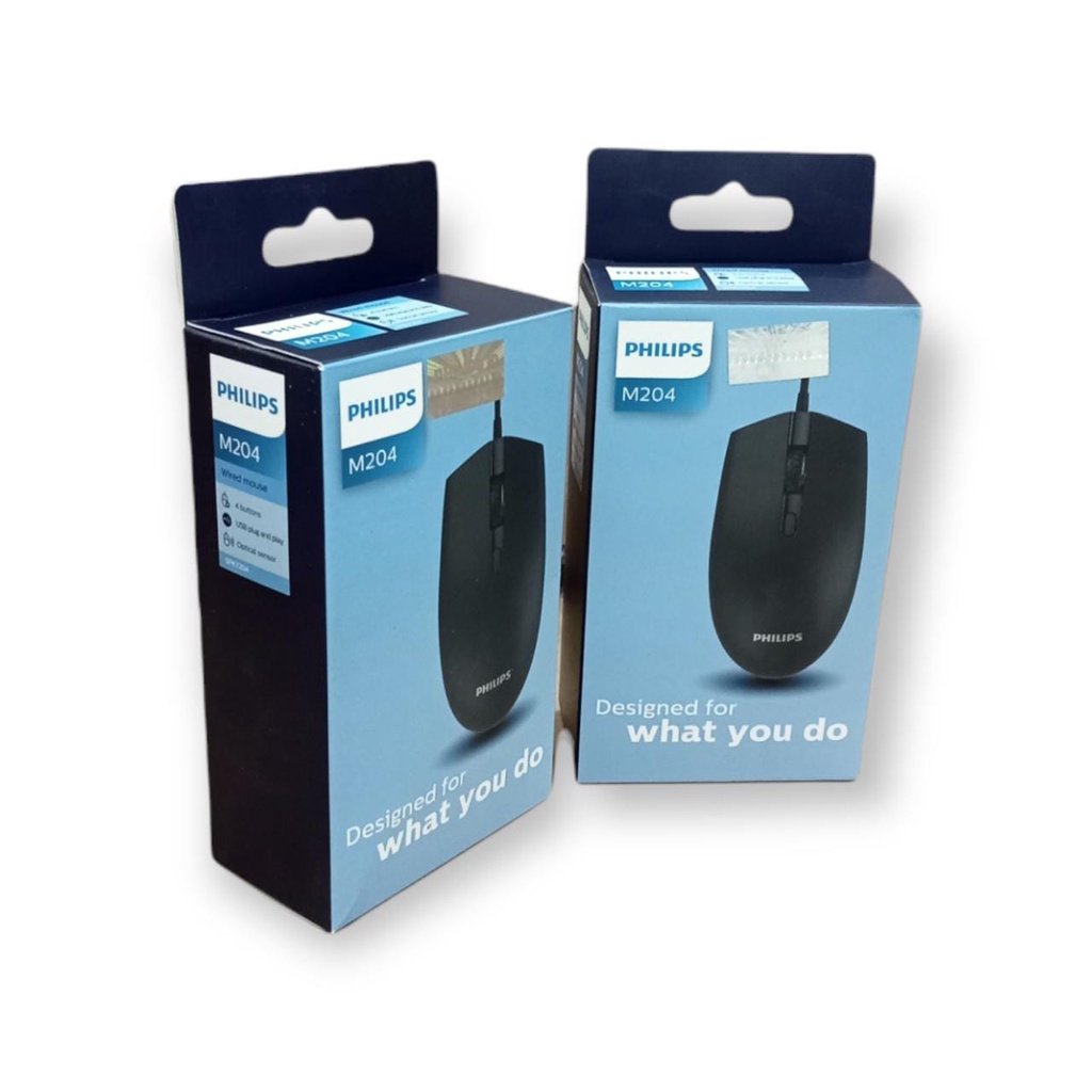 Jual Mouse USB Philips M204 | Shopee Indonesia
