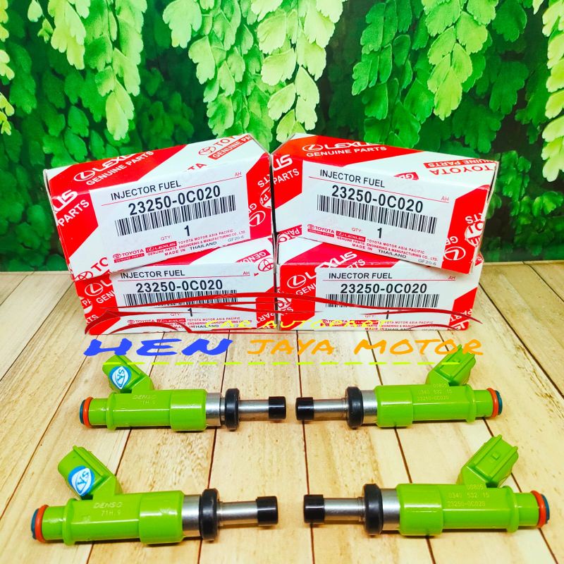 Jual NOZZLE INJECTOR TOYOTA INNOVA FORTUNER HILUX BENSIN 4HOLE ORI ...