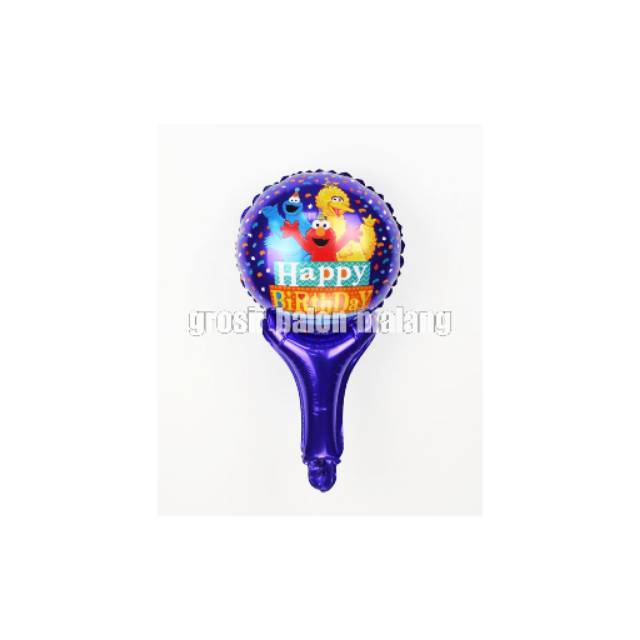 Jual Balon pentung happy birthday/tennis/tongkat elmo/sesame street ...