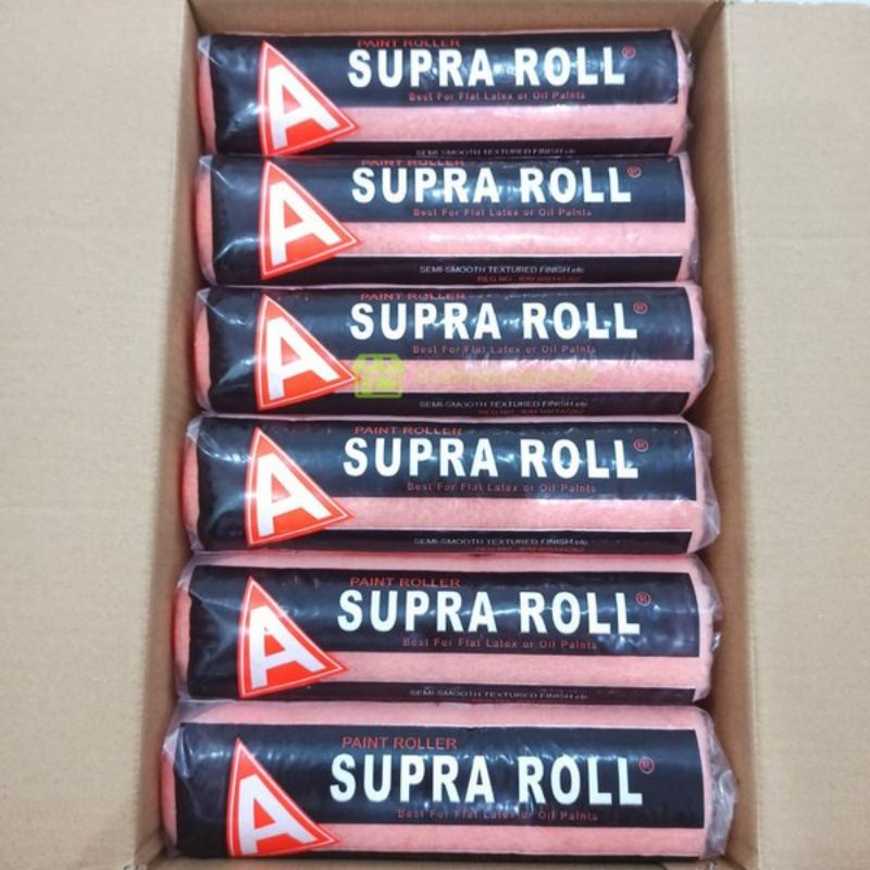 Jual Bulu Roll 9" SUPRA | Refill Rol Gede Besar Supra | Harga per Pcs ...
