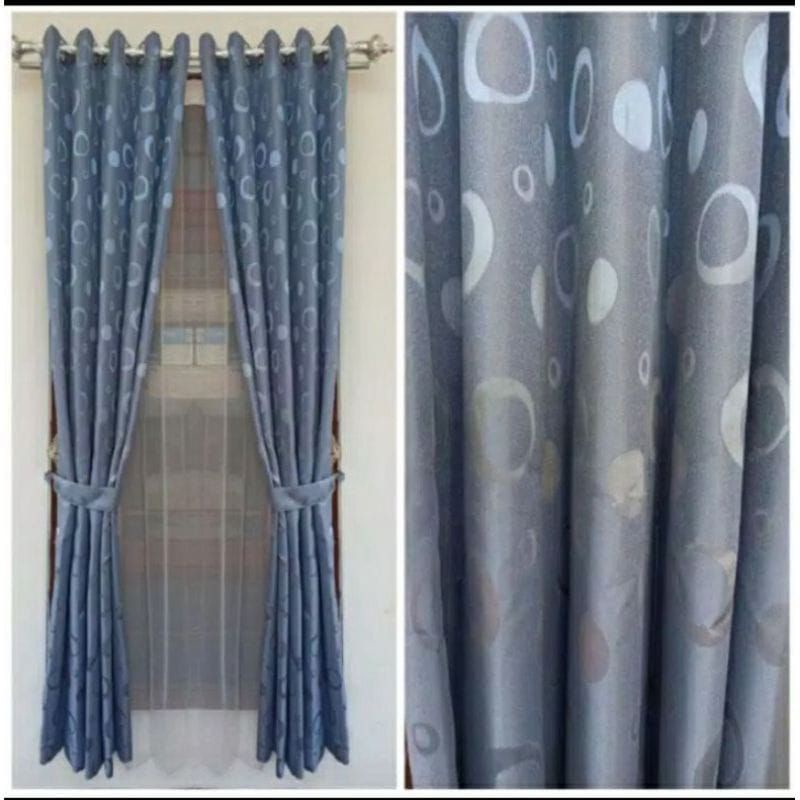 Jual Girden Pintu Jendela Narita Gorden Local Minimalis | Shopee Indonesia