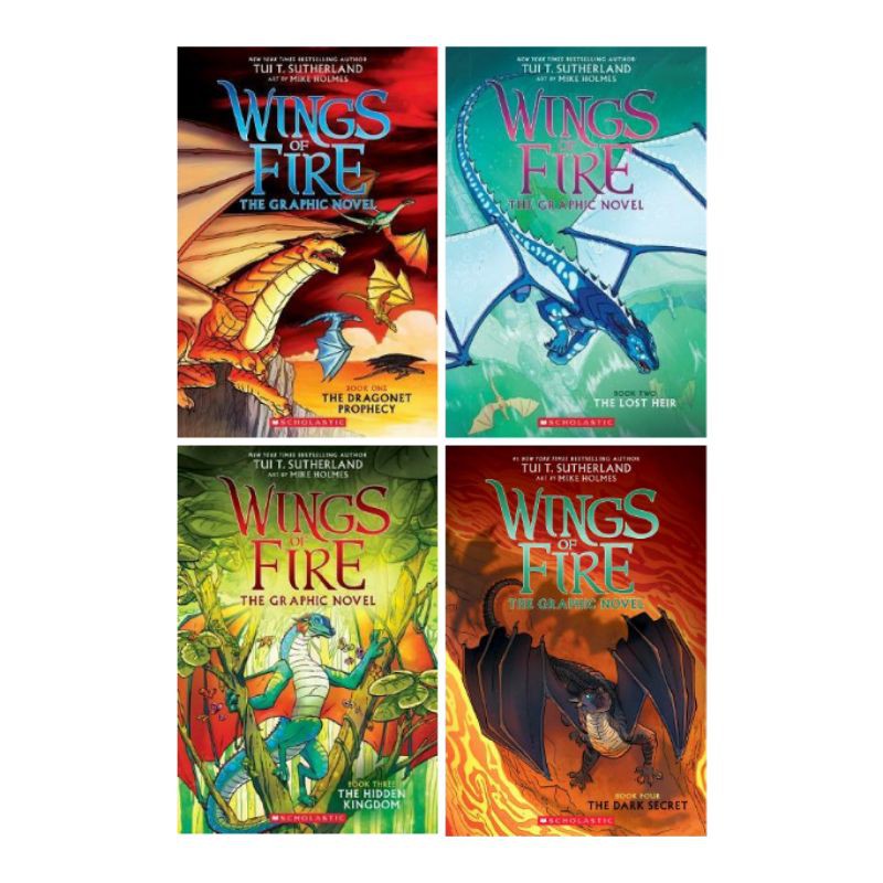 Jual Wings Of Fire The Graphic Novel Book 1, 2, 3, 4 by Tui T ...