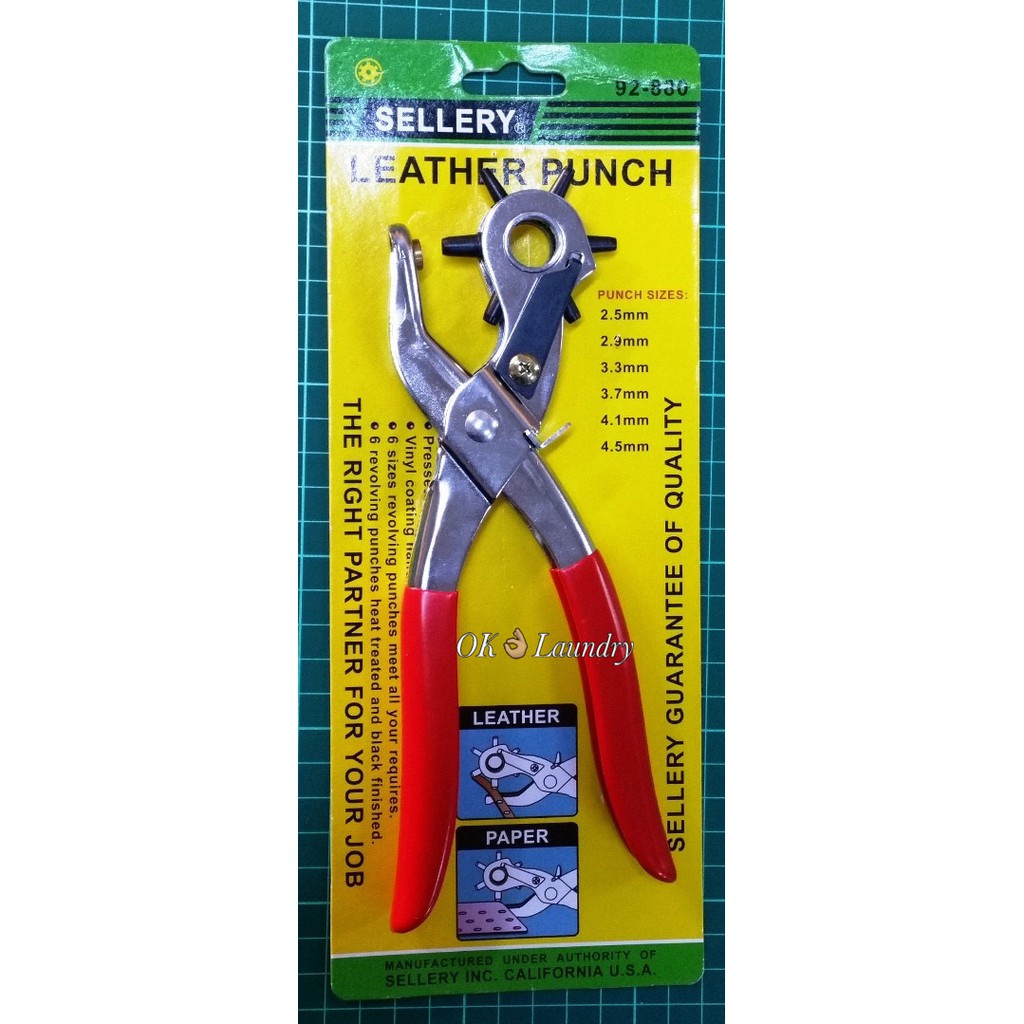 Jual Alat Pelubang / Pembolong Sabuk / Tang Plong Kulit (Tool Leather ...