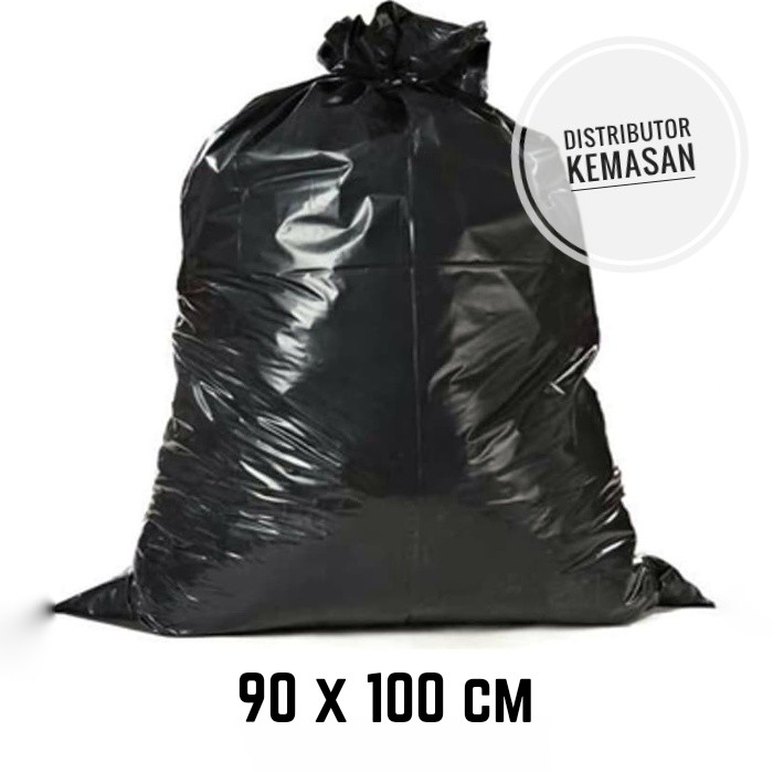 Jual Kantong Plastik Kresek Sampah Hitam Besar Jumbo 90x100 cm | Shopee Indonesia
