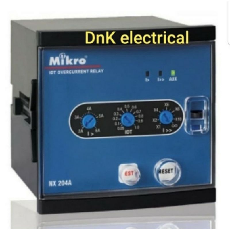 Jual Overcurrent Relay/Over Current Relay MIKRO NX204A-240A/NX 204A ...