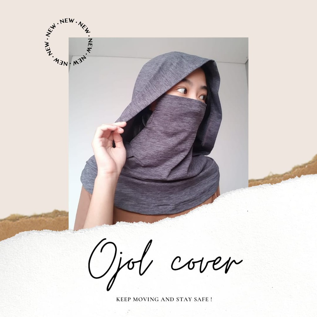 Jual DASA Ojol Cover Untuk Penumpang Naik Gojek/Grab(Penutup Kepala ...