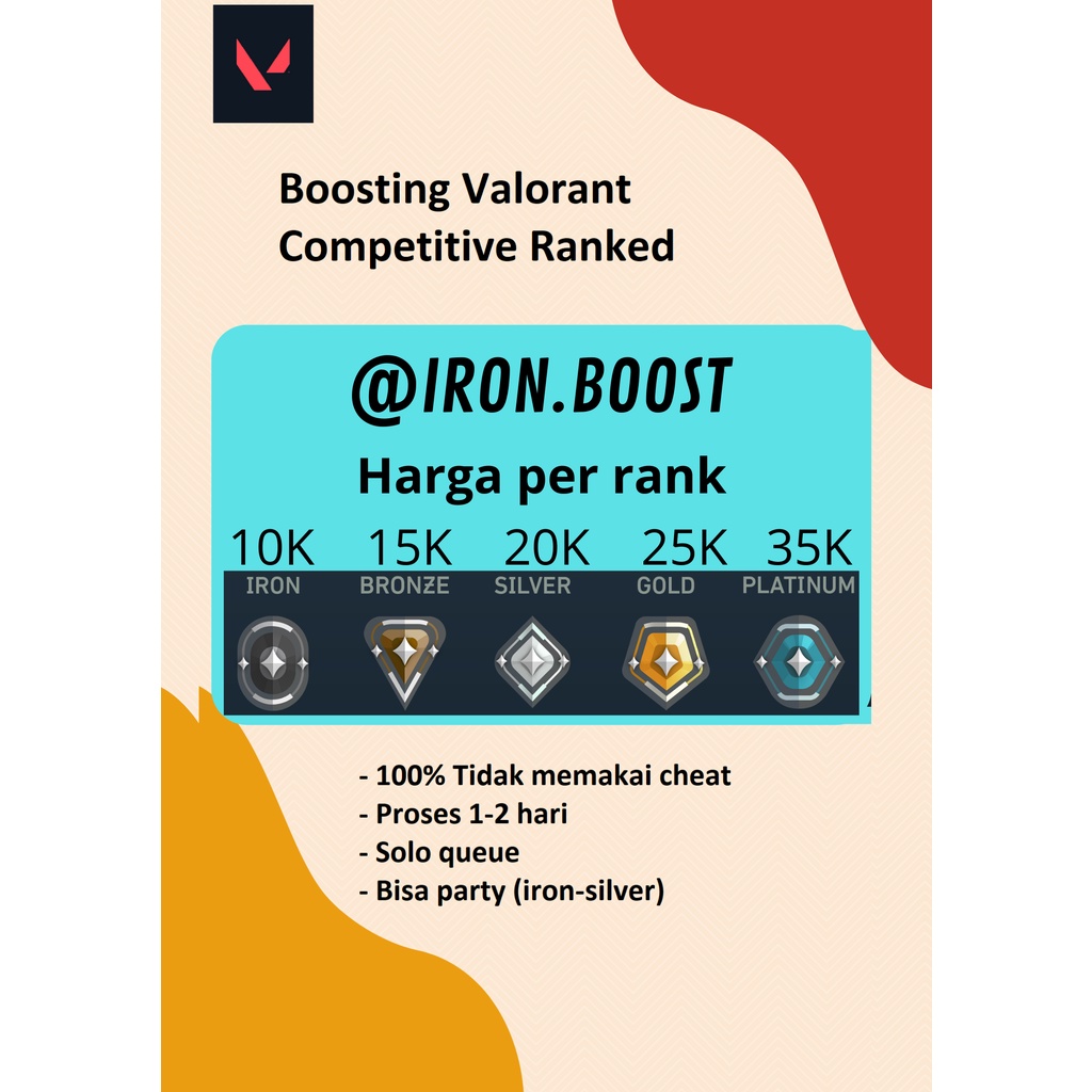 Jual JOKI RANKED VALORANT | Shopee Indonesia