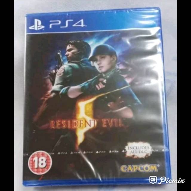 Jual KASET PS4 ORIGINAL RESIDENT EVIL 5 | Shopee Indonesia