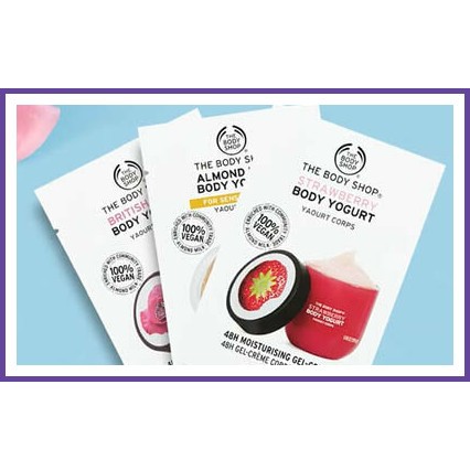 Jual The Body Shop Samples Body Yogurt (5ml) | Shopee Indonesia