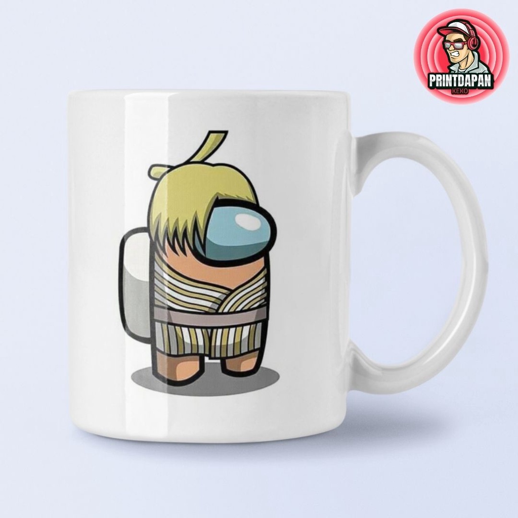 Jual Mug Gelas One Piece Among Us Sanji | Shopee Indonesia