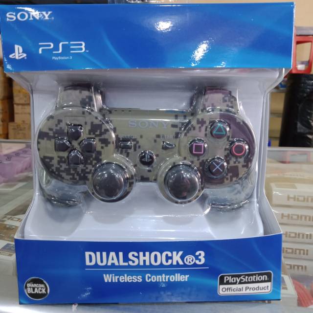 Jual Stik ps3 army stick ps3 urban camuoflage wireless controller OP ...