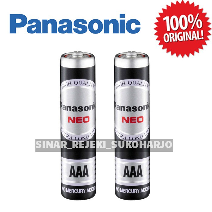 Jual Panasonic Baterai Prima / Neo Ukuran Kecil / AAA Battery | Shopee ...