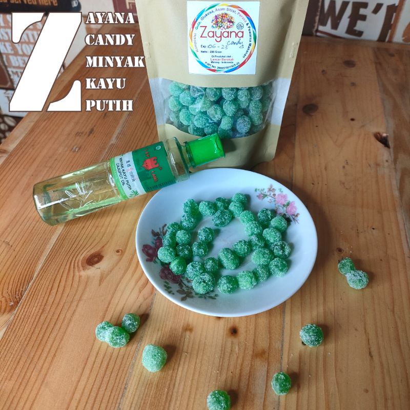 Jual PERMEN MINYAK KAYU PUTIH ZAYANA 200GR | Shopee Indonesia