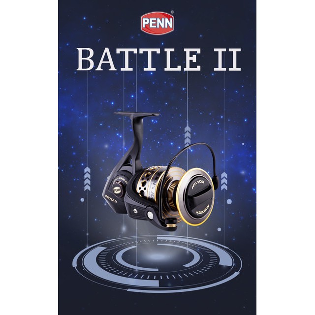 Jual REEL PANCING PENN BATTLE II UKURAN 6000 I 8000 | Shopee Indonesia