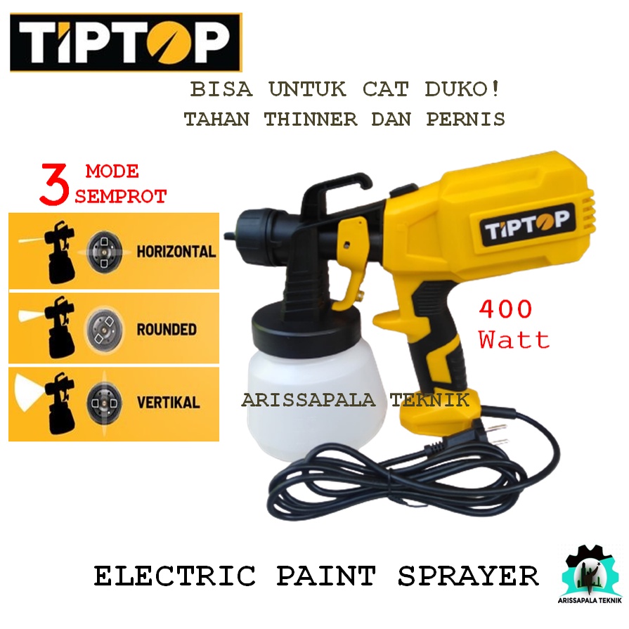 Jual Electric Spray Gun Alat Semprot Cat Listrik Tanpa Kompresor Bisa ...