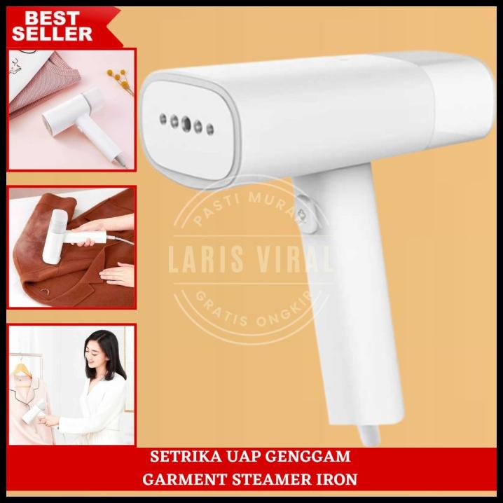 Jual Xiaomi Setrika Uap Portable Handheld Garment Steamer Ironing Machine | Shopee Indonesia