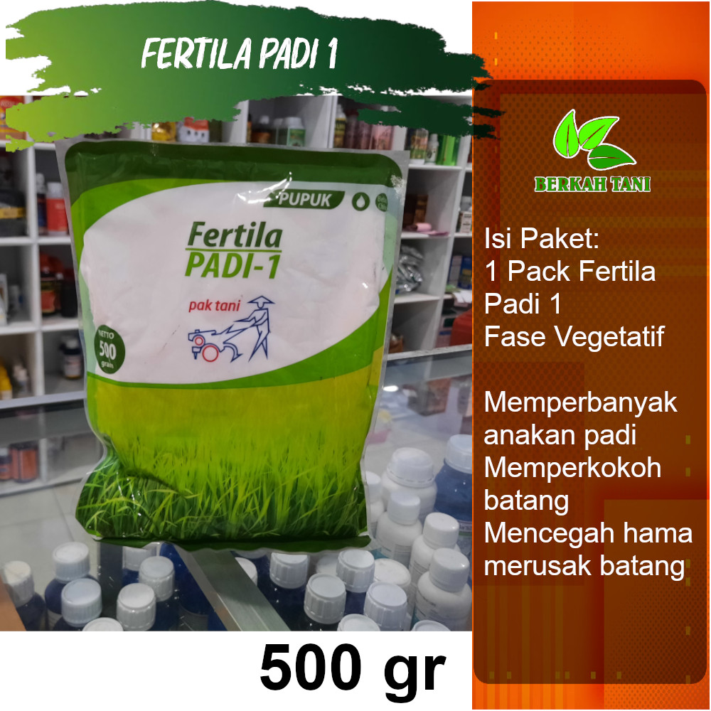 Jual Fertila Padi 1 500 Gram Pupuk Booster Anakan Padi | Shopee Indonesia