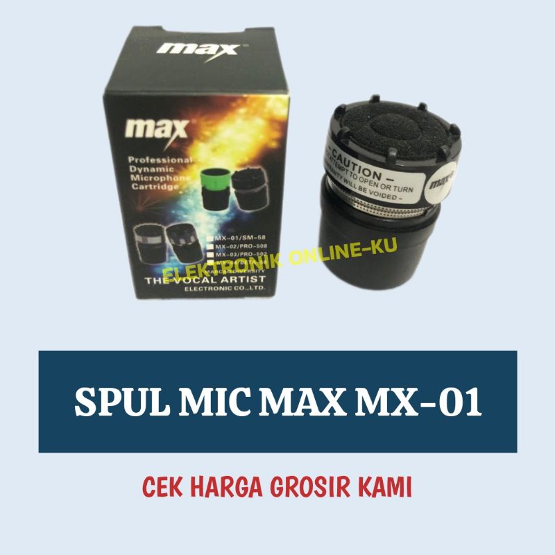 Jual SPUL MICROPHONE MAX MX01 / SM58 | Shopee Indonesia