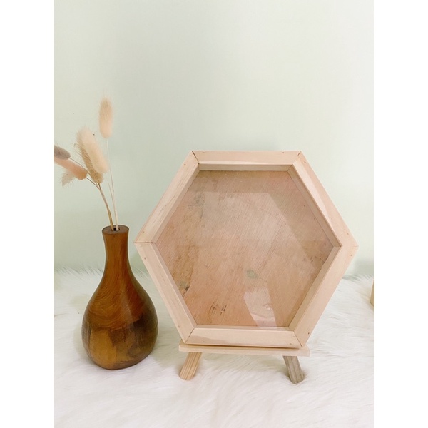 Jual FRAME HEXAGONAL 3D - BINGKAI HEXAGONAL - PIGURA HEXAGONAL - PIGURA SEGI ENAM | Shopee Indonesia