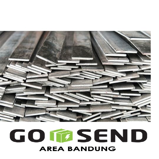 Jual [ INSTANT BANDUNG ] ( 2 Potong x 1 Meter ) BESI PLAT STRIP 2.5 CM ...