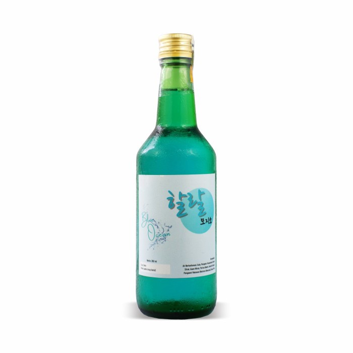 Jual Jual SOJU HALAL MOJISO RASA BLUE OCEAN ( HALAL 100% & NON ALCOHOL ...