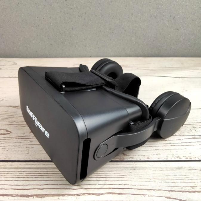 Jual Vr Box 3D Virtual Reality Glasses With Headphone J20 (New Release ...