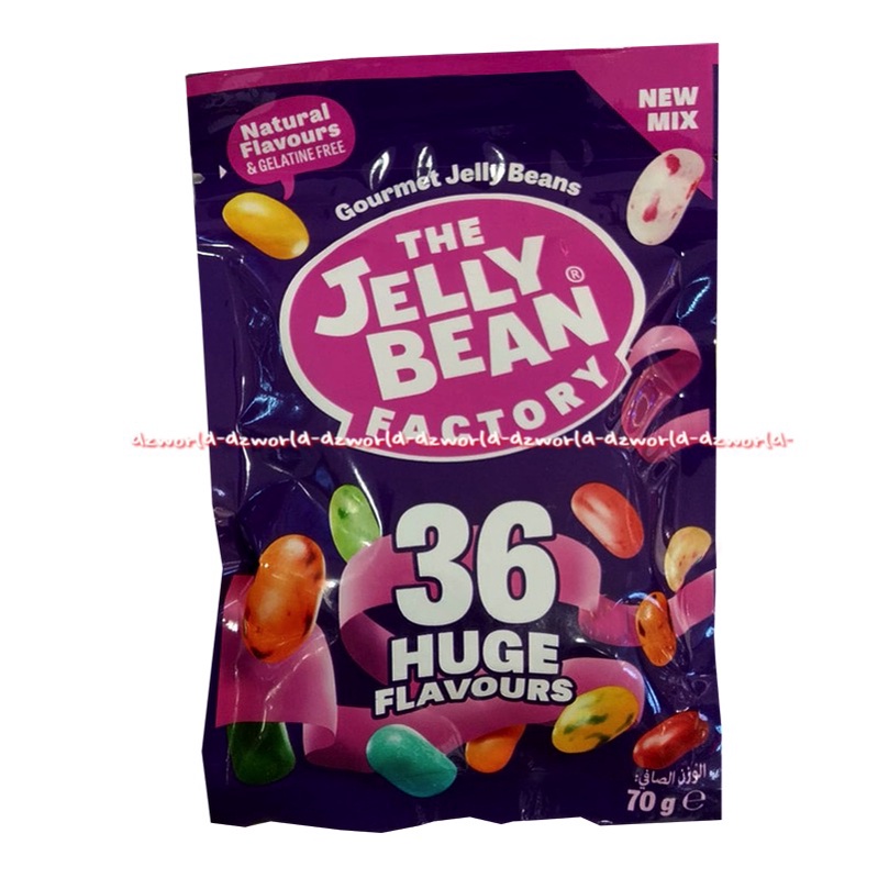 Jual The Jelly Bean Factory 70gr Pabean Flavour With Pop 36 Huge Flavours Permen Dengan Rasa ...