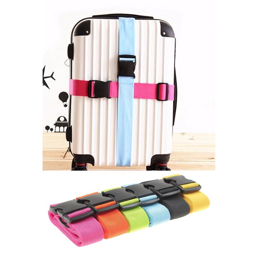 Jual Serba Grosir Murah Luggage Strap Tali Pengikat Koper Penanda Belt ...