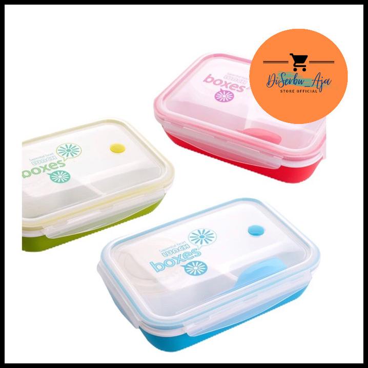 Jual Kotak Makan Lunch Box 4 Sekat Sup - Yooyee 415 - Pink | Shopee ...
