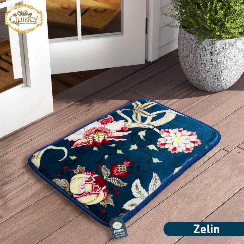Jual Keset Kaki Vallery Quincy Anti Slip Ukuran 40 X 60 CM Tebal Halus ...