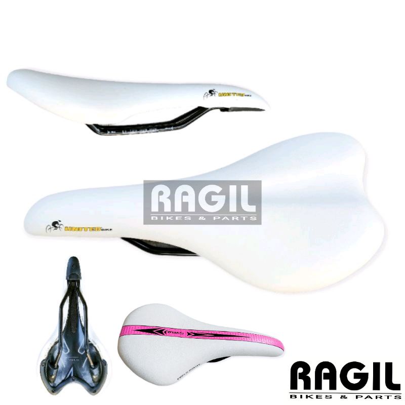 Jual SADEL SEPEDA UNITED PUTIH SADDLE SEDEL FEDERAL MTB MINION MINITREX ...