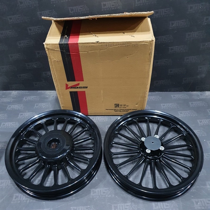 Jual Velg Velek Racing V Rossi Venom Galaxy R14 Honda Vario 125 150 Hitam | Shopee Indonesia